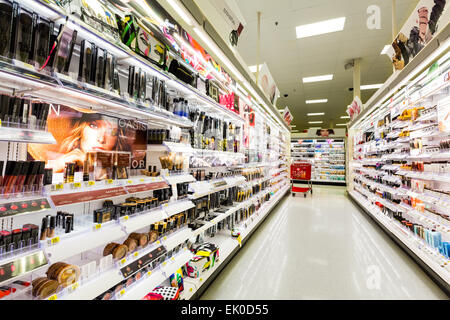 cosmetic aisle in Target Stock Photo - Alamy