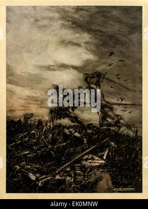 How Mordred was slain by Arthur, and how by him Arthur was hurt to the ...