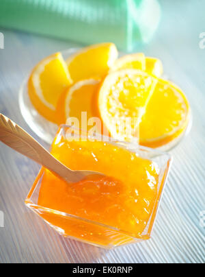Fruity homemade Lemon Jam with some fresh fruits Stock Photo - Alamy