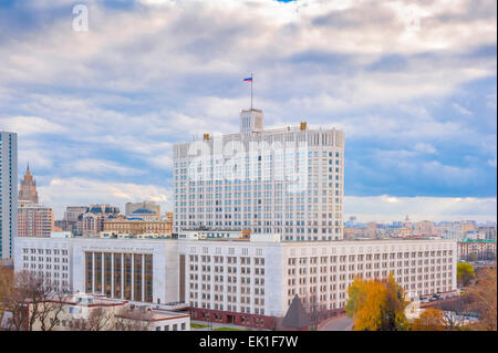 Moscow, Government building Stock Photo - Alamy