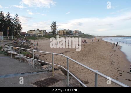 Cronulla Beach just before sunset Stock Photo - Alamy