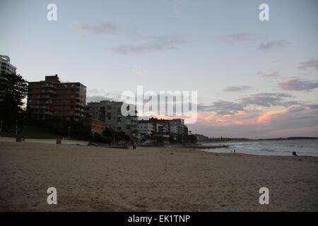 Cronulla Beach at sunset Stock Photo - Alamy