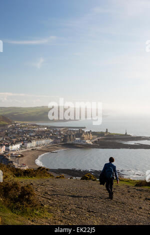 Ceredigion, Wales, UK. 04th Apr, 2015. UK Weather: Aberystwyth, Wales ...
