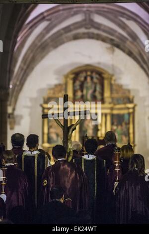 Santander, Cantabria, Spain. 3rd Apr, 2015. Penitent during the Holy ...