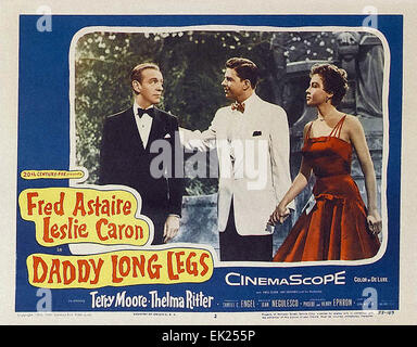 Daddy Long Legs - 1955 - Movie Poster Stock Photo - Alamy