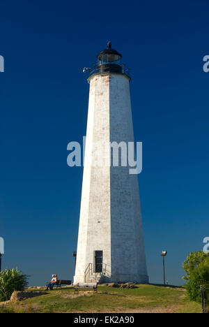 New Haven Lighthouse, Lighthouse Point Park, New Haven, Connecticut ...