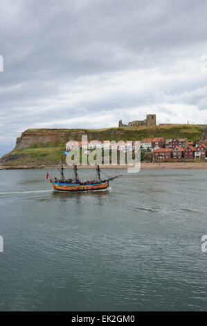 Tourist boat Whitby Stock Photo - Alamy