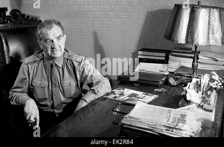 Marshal of the Soviet Union Vasily Chuikov and Major General Ahmad ...