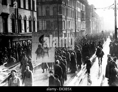 The February Revolution in Russia, 1917 Stock Photo: 48392613 - Alamy