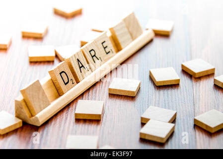 April 4, 2015: Houston, TX, USA - Scrabble Word Game wood tiles ...