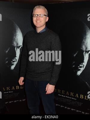 Guests including director Ross Whitaker, Mark Pollock & his fiancee ...