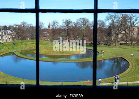 Landform, by Charles Jencks, at the Scottish Gallery of Modern Art One ...