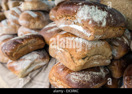 Traditional Polish rye bread loafs, Poland Stock Photo - Alamy
