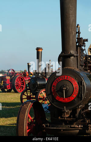 steam traction engine victorian england sepia toned image Stock Photo ...
