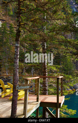 Orca Island Cabins, Humpy Cove, Resurrection Bay, Seward, Alaska Stock ...