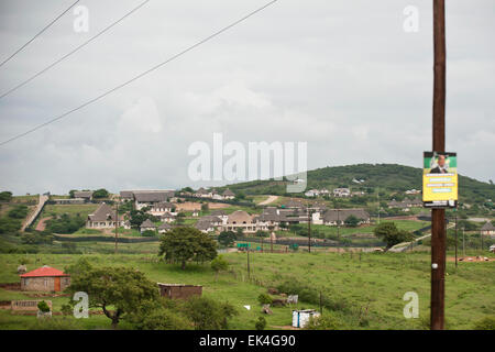 President Zuma's homestead, Nkandla, KZN Stock Photo - Alamy