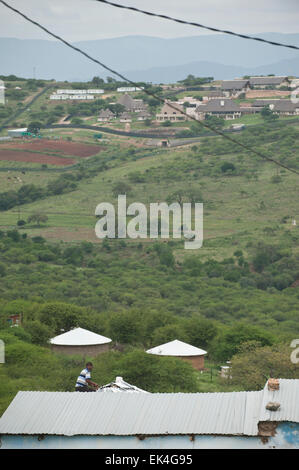 President Zuma's homestead, Nkandla, KZN Stock Photo - Alamy