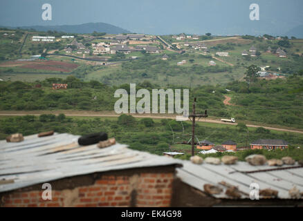 President Zuma's homestead, Nkandla, KZN Stock Photo - Alamy