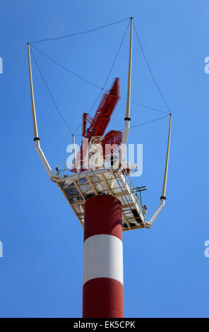 Italy, Naples International Airport, radar Stock Photo - Alamy