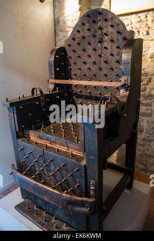 Judas Chair Torture Device Stock Photo - Alamy