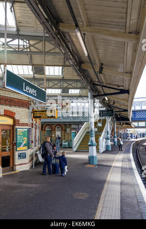 Lewes Railway Station, Lewes. East Sussex, UK Stock Photo - Alamy