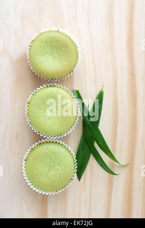 Top view of Pandan leaves (Pandanus amaryllifolius) in garden with ...