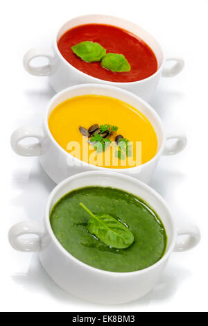 traffic light soups Stock Photo - Alamy