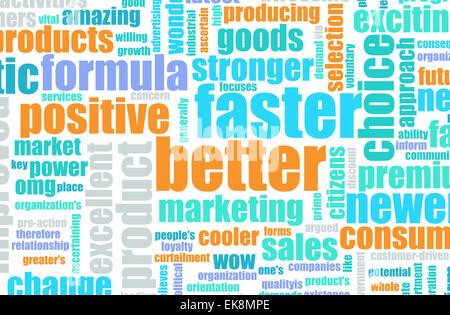Bigger Better and Faster Stock Photo - Alamy