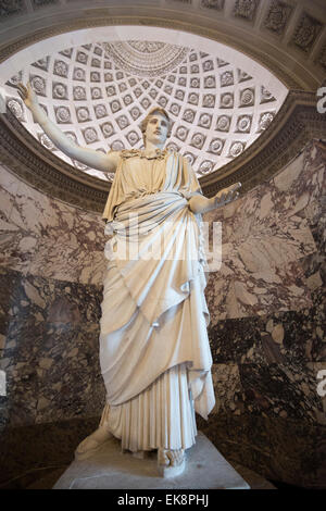 Athena sculpture at Louvre museum in Paris, France Stock Photo - Alamy