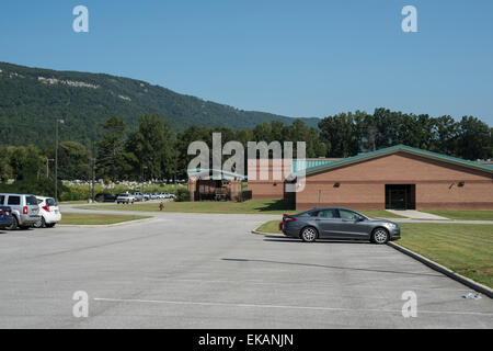 Whitwell Tennessee middle school . Home of the Paper Clip Project Stock ...