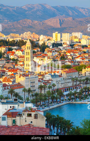 Sunset in Stari Grad on Island of Hvar, Croatia Stock Photo - Alamy