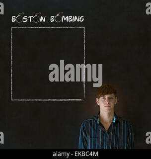 Sad or angry man thinking about the Boston Bombing Stock Photo - Alamy
