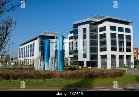British Gas office, Callaghan Square, Cardiff, Wales Stock Photo - Alamy