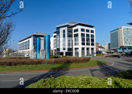 British Gas office, Callaghan Square, Cardiff, Wales Stock Photo - Alamy