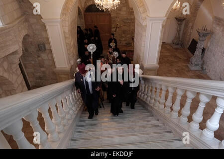 A Muslim consular guard, also known as “Kawas” wearing red tarboosh hat ...
