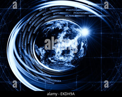 Earth Trails Arrangement Stock Photo - Alamy