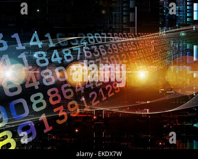 Beyond Digital Network Stock Photo - Alamy