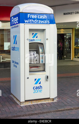 Free standing ATM machine Stock Photo - Alamy