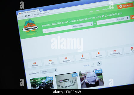 gumtree free classified ads uk Stock Photo - Alamy
