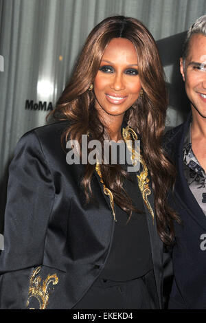 Model Iman attends a special screening of "White Gold" at the Museum of ...
