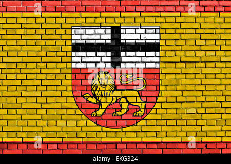 flag of Bonn painted on brick wall Stock Photo - Alamy