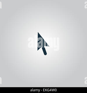 Arrow Icon Sign. Illustration. EPS 10 Stock Photo - Alamy
