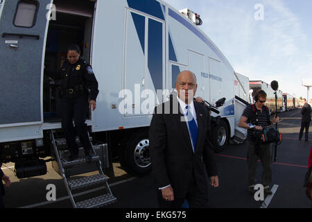 012815: CBP background support during Super Bowl XLIX. Seen here is ...
