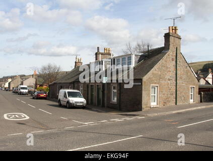 Newtyle street scene Angus Scotland April 2015 Stock Photo - Alamy