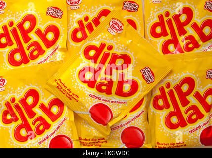 A Sherbet Dip Dab sweet packet Stock Photo - Alamy
