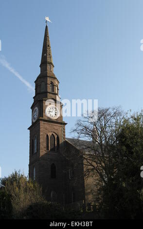 Spire of East and Old Church Forfar Scotland April 2015 Stock Photo - Alamy