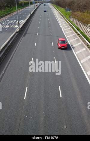 M2 motorway in county antrim northern ireland Stock Photo - Alamy