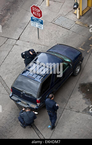 At the Calexico Port of Entry, CBP agents, officers, and canines ...