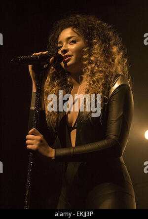 British singer-songwriter Ella Eyre arrives at the BRIT Awards 2014 at ...