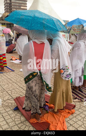 Addis Ababa, Ethiopia. 10th Apr, 2015. Devoted Ethiopian Orthodox ...